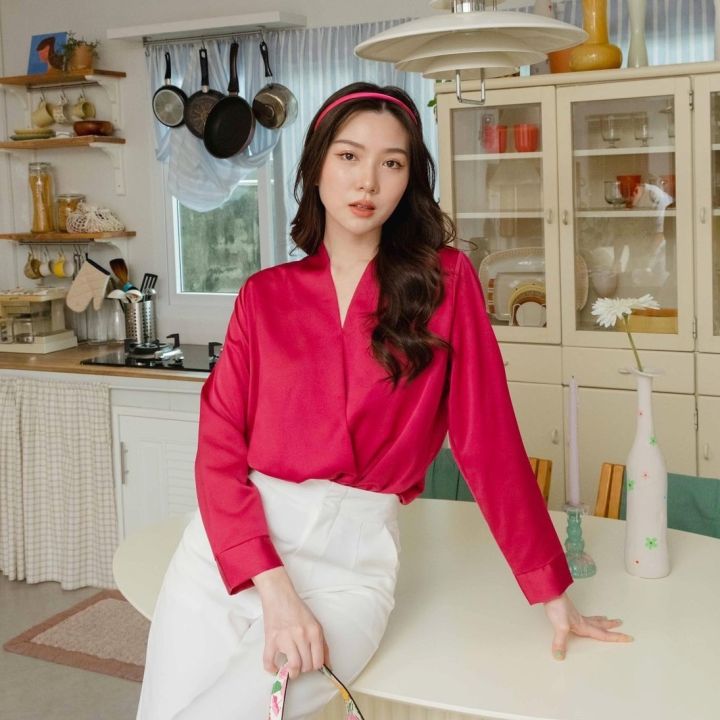 Kimmame - เสื้อ รุ่น Cosmo 4 สี | Lazada.co.th