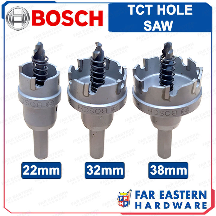 BOSCH TCT Carbide Hole Saw 22mm | 32mm | 38mm Holesaw RBAC | Lazada PH