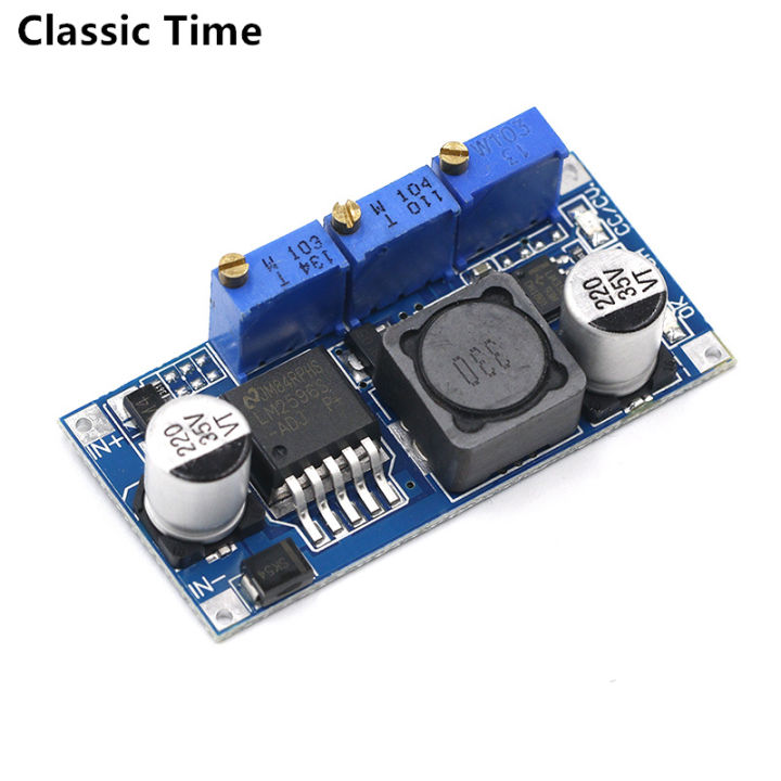 LM2596 LED ไดร์เวอร์ DC-DC ขั้นตอนลงปรับ CC/CV โมดูลแหล่งจ่ายไฟชาร์จ ...
