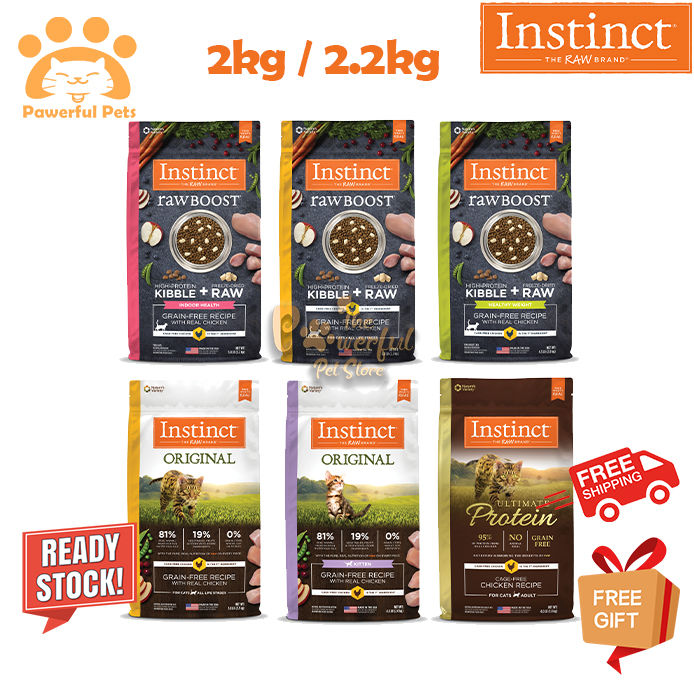 Instinct Original / Raw Boost / Ultimate Protein Grain Free Super ...