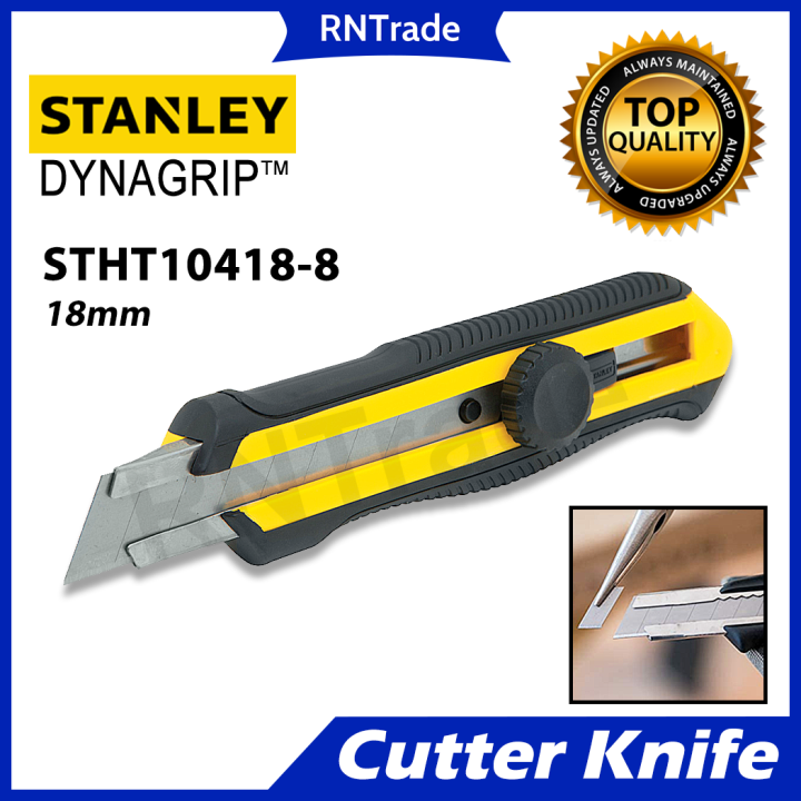 Stanley Dynagrip STHT 10418-8 #10-418 Cutter Snap-Off Knife Multipurpose Heavy Duty Cutter Knife ...