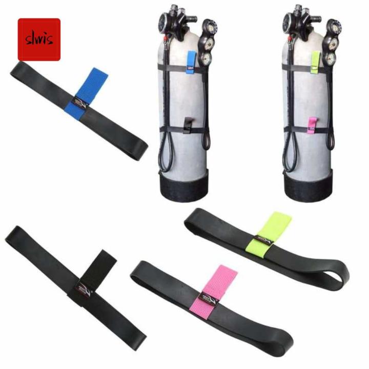 SLWIS Elastic Diving Tank Retainer Band Rubber for 6L 11L Bottle ...