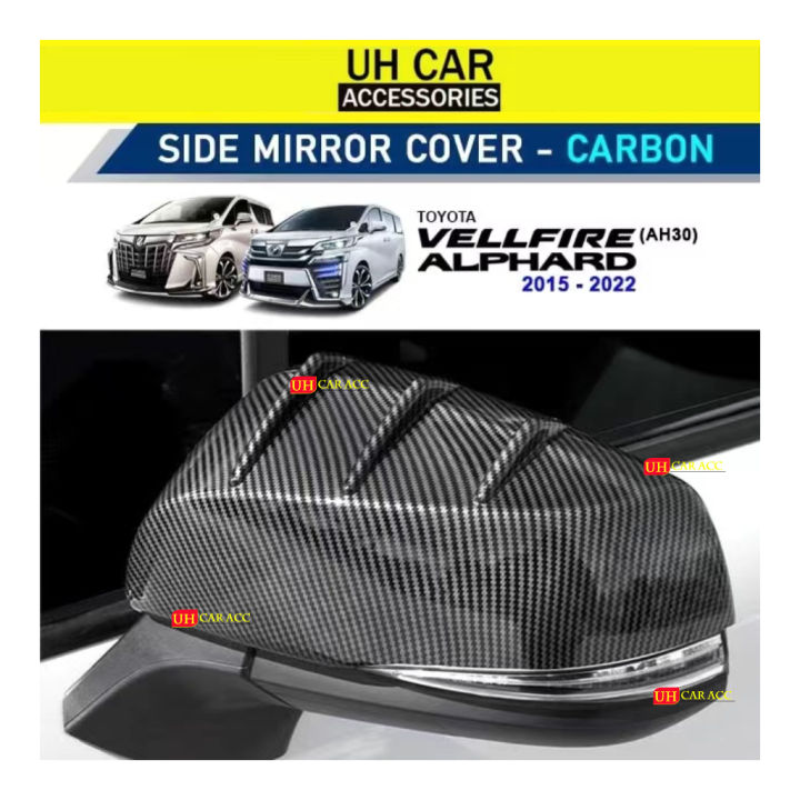 Toyota Alphard Vellfire 2015 - 2023 AH30 Series Aerodynamic Line Side ...