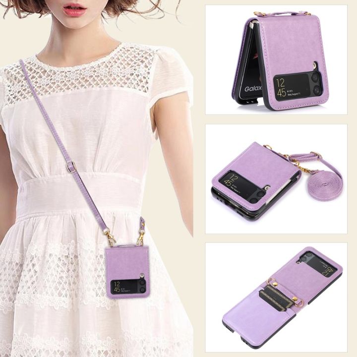 HOCE Leather Phone Case For Samsung Galaxy Z Flip 3 Flip 4 Flip 5 With ...
