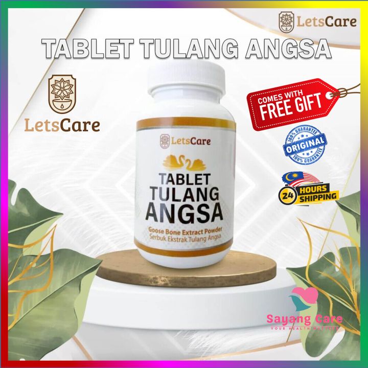 [ORIGINAL - CLEARANCE expiry AUGUST 2025] LETSCARE TABLET TULANG ANGSA ...