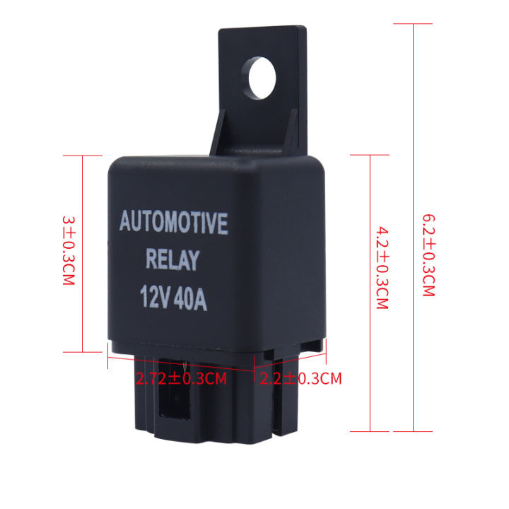 40 Amp 12v/24v Universal Relay For Fog Driving Light Wire Wiring ...