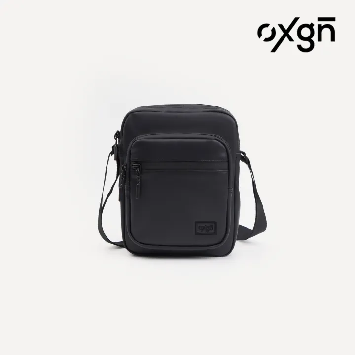 OXGN Essentials Sling Bag For Men And Women (Black/Gray) | Lazada PH