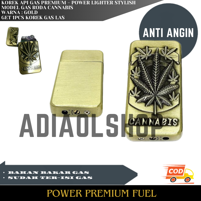 Korek Api Roda Gold Jet Power Torch Model Lighter Elegan Exclusive ...