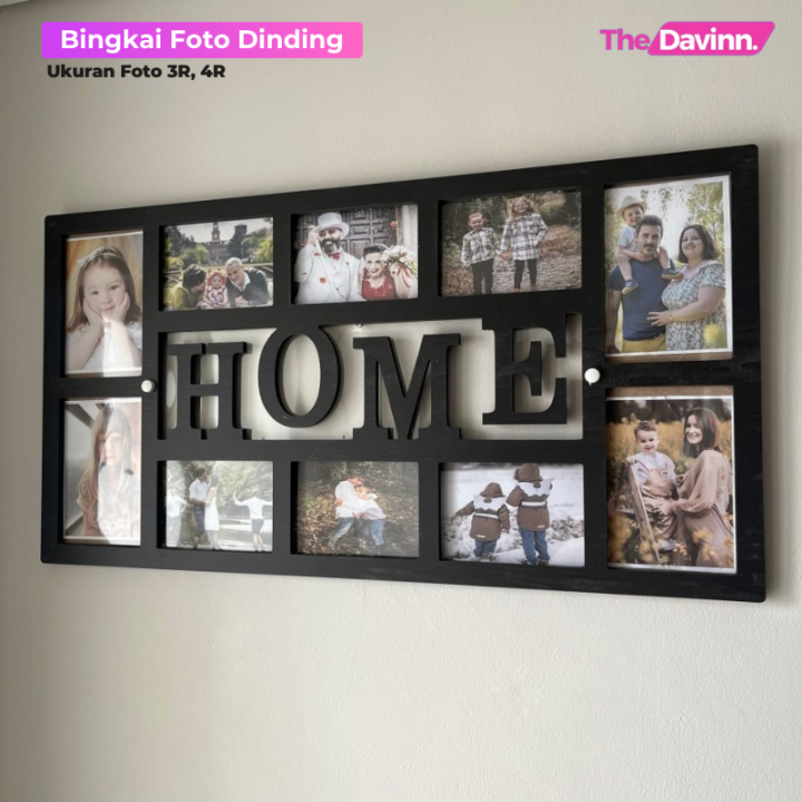 Bingkai Foto Tempel Dinding Tanpa Paku Aesthetic Frame Foto Figura ...
