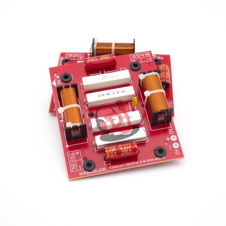 Mạch phân tẩn loa 1 bass 1 treble HH-418N mach phan tan loa thung loa ...