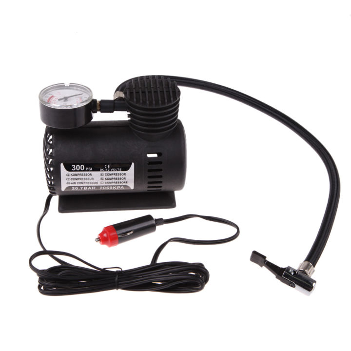 dg51jk1 Portable 12V Auto Car Electric Air Compressor Tire Infaltor ...