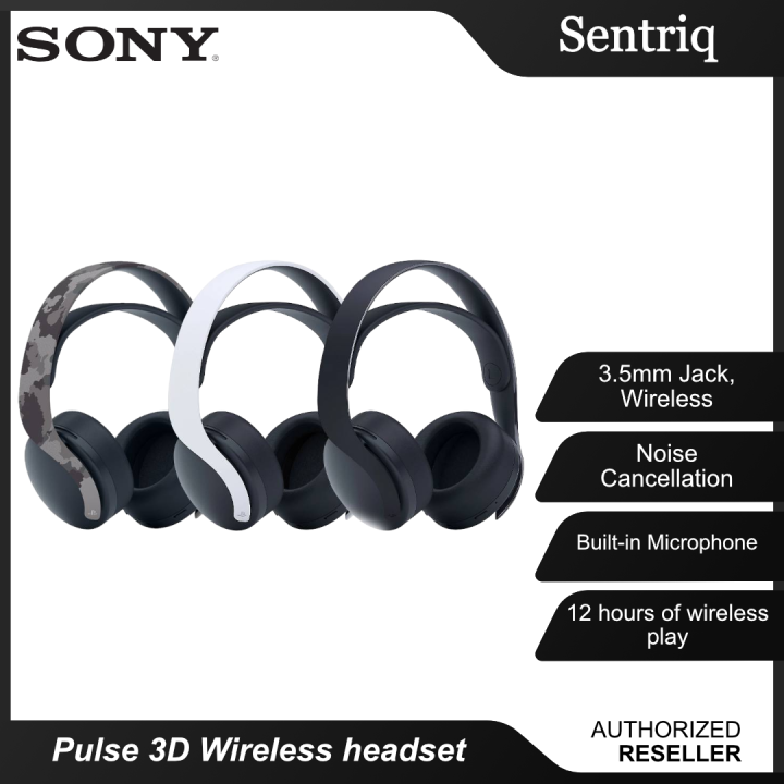 Sony PULSE 3D CFI-ZWH1 Wireless Headset / Headphone (Original) 1 Year ...
