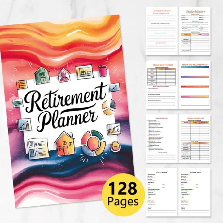 Retirement Monthly Financial Plan Book, Reirement DIY Book, Retirement ...