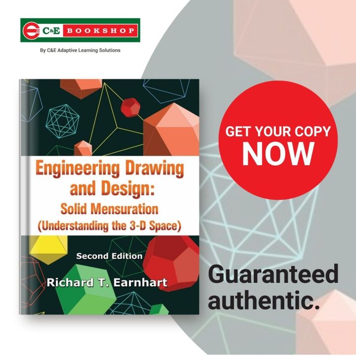 Engineering Drawing and Design: Solid Mensuration (Understanding the 3D Space)-9789719814474 - C ...