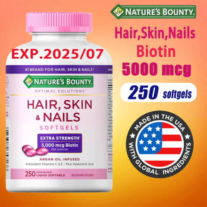 Nature's Bounty Hair Skin and Nails 250 tablets nature bounty hair ...