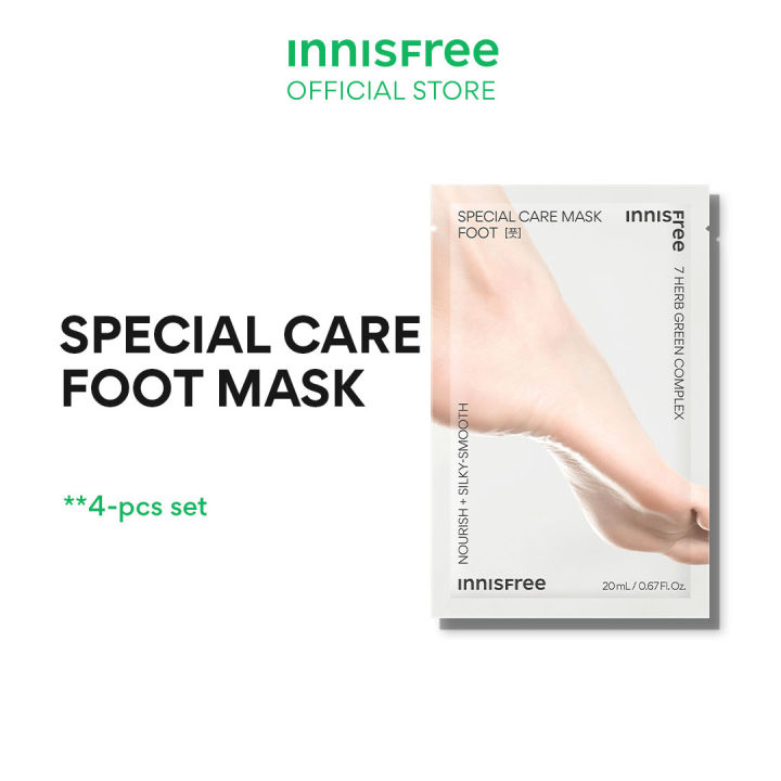 INNISFREE Special Care Mask (Foot) 20ml x 4-pc | Lazada Singapore