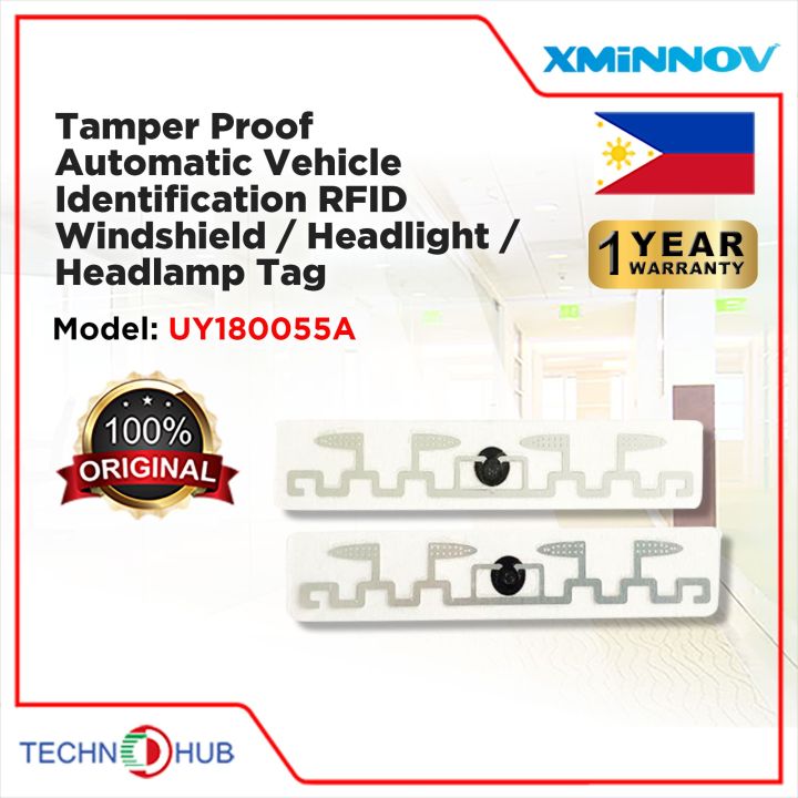 Tamper Proof Automatic Vehicle Identification RFID Windshield/Headlight ...