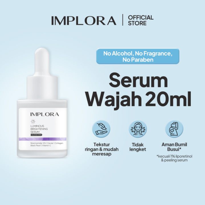 Implora Serum Wajah 20ML | Lazada Indonesia