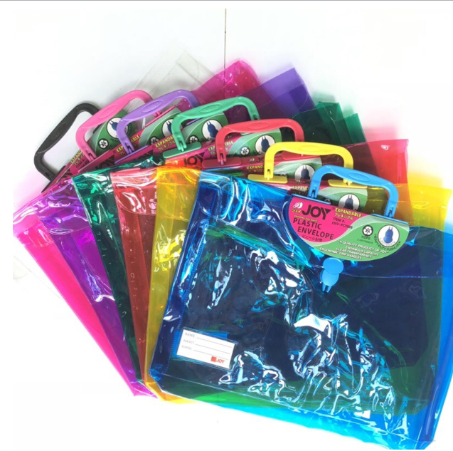 UGH Expandable Plastic Envelope Push Lock Long with Handle | Lazada PH