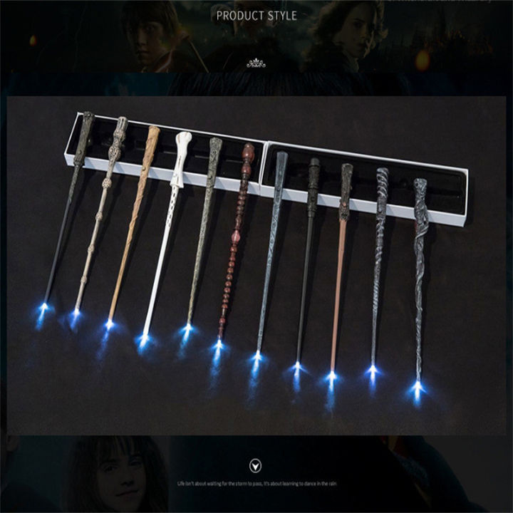 Original Box Harry Potter Magic Wand Resin Snape Dumbledore Hermione ...