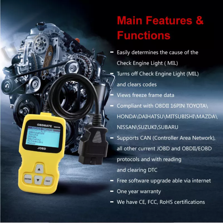 OBD SCANNER PERODUA VIVA, KENARI, PROTON WIRA(MITSUBISHI) TOYOTA ...