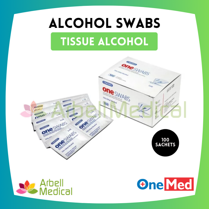 Alkohol Swab / Kapas Alkohol / Tissue Alkohol/ Oneswabs / One Swab ...