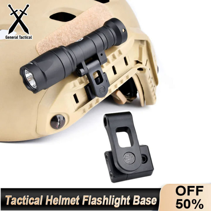 Helmet Flashlight Mount