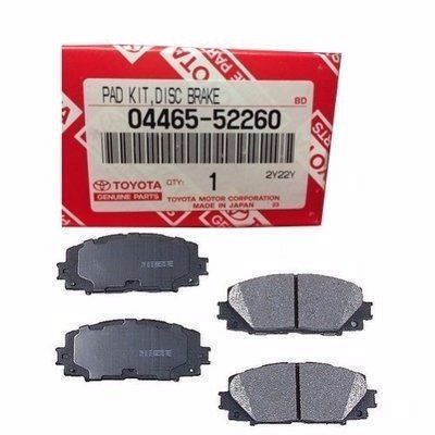BRAKE PAD FRONT AXEL 04465-52260 TOYOTA VIOS 2007-2014 TOYOTA YARIS ...