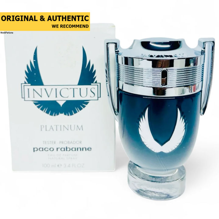 Paco Rabanne Invictus Platinum EDP 100 ml. (เทสเตอร์ : Tester) | Lazada ...