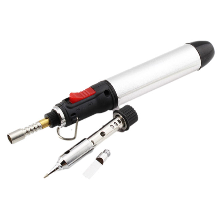 HT-1934-3 pen type gas gas soldering iron 4 in 1 internal heating type ...