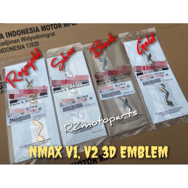 NMAX V1 V2 3D EMBLEM GENUINE PARTS | Lazada PH