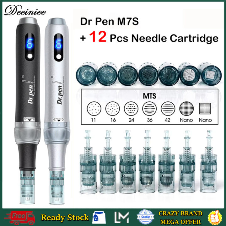 New Dr.pen M7S Handle Smart Wireless Derma Pen 6 Speed LED Screen ...