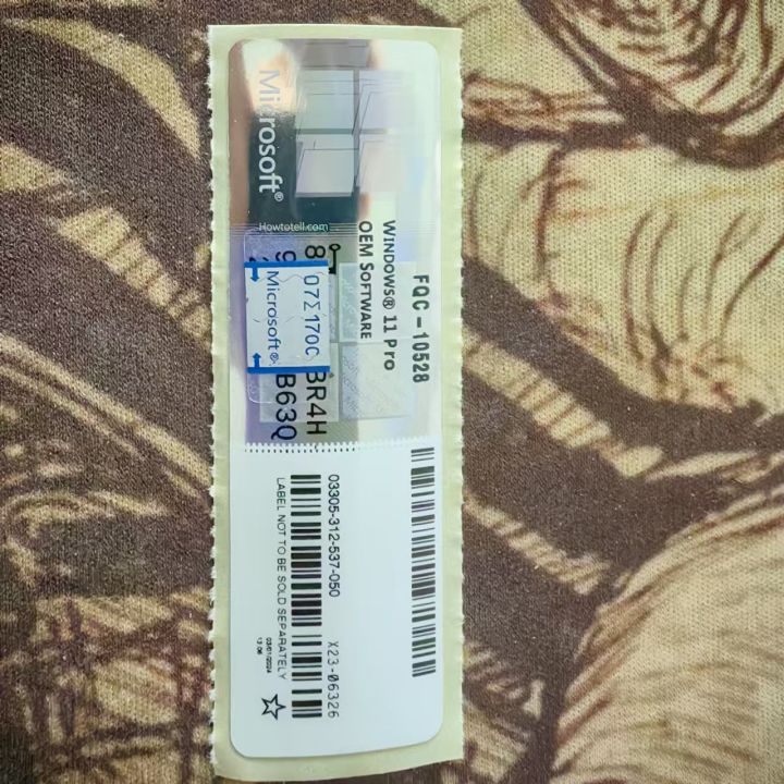 Genuine. win11.pro. Stickers OEM.11. Pro silver | Lazada