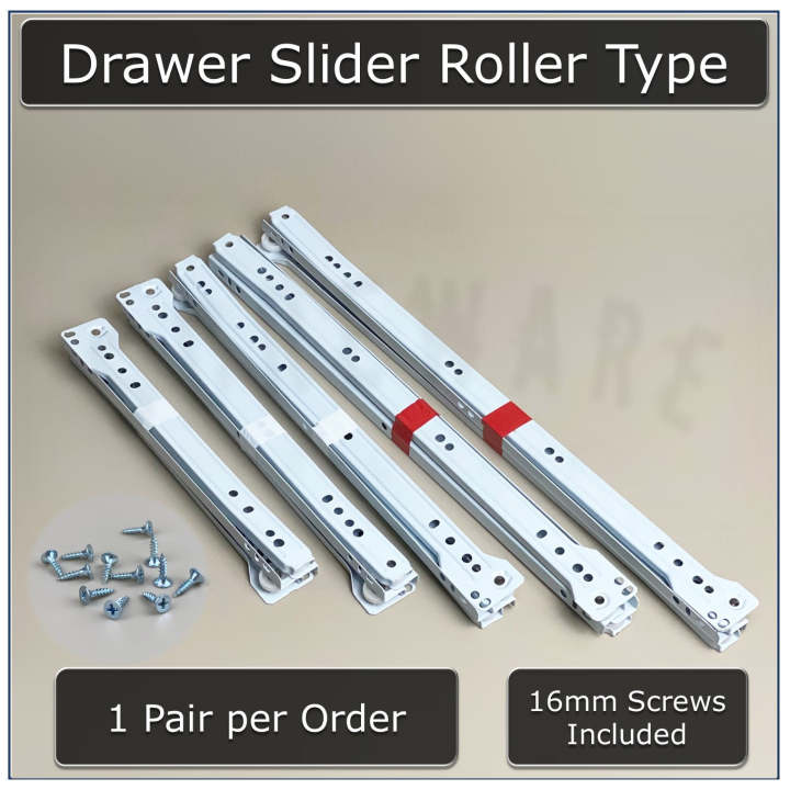 1 Pair Drawer Slider Roller Type | Lazada PH
