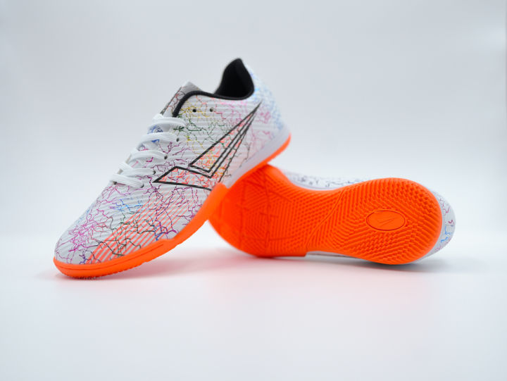 รองเท้าฟุตซอล ( Wingz WZ 2215 ) รองเท้าฟุตบอลหนังสังเคราะห์ น้ำหนักเบา ...