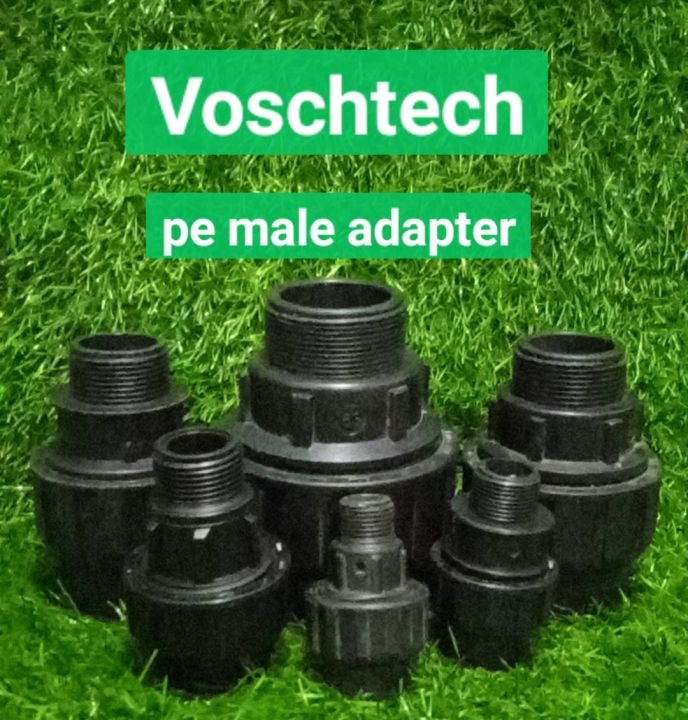 PE Compression Male Adapter 1/2, 3/4, 1.1 1/4. 1 1/2. 2. 2 1/2. 3. 4 ...