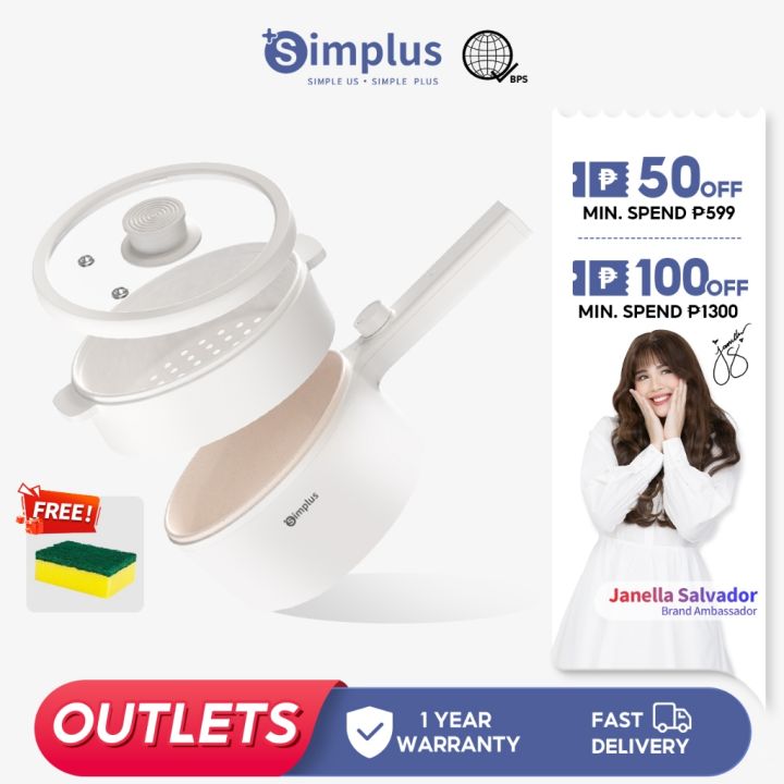 Simplus Electric Cooker Multifunctional With Steamer Rice Cooker ...