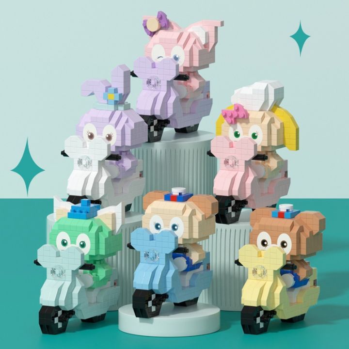 𝐕𝐢𝐧𝐢𝐚 𝐒𝐭𝐨𝐫𝐞 Mainan Balok Susun Karakter Kartun Lucu Lego Viral Nano ...