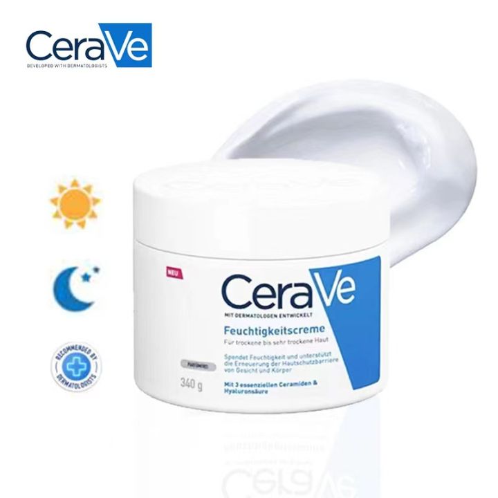 Cereve Moisturising Cream 340g moisturizer เซราวี ชุ่มชื้นยาว 24 ...