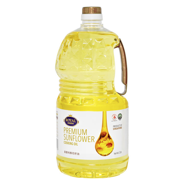 Royal Cuisine Premium Sunflower Cooking Oil 2 Litre (3 Bottles Pack ...