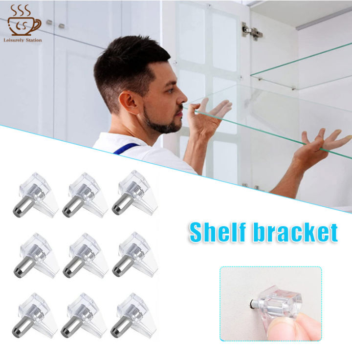 30/20/10Pcs 5MM Multipurpose Shelf Support Pins Transparent PVC Cabinet ...