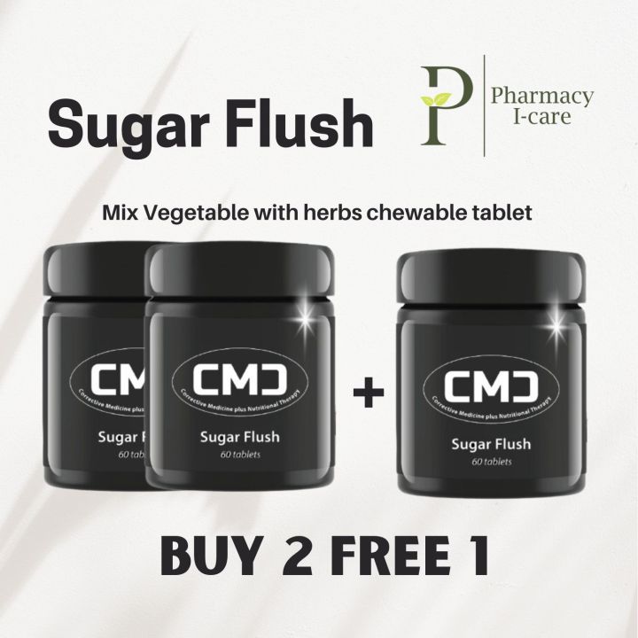 Sugar Flush, 60 tablets | Buy 2 get 1 Free | Mixed vegetables with ...