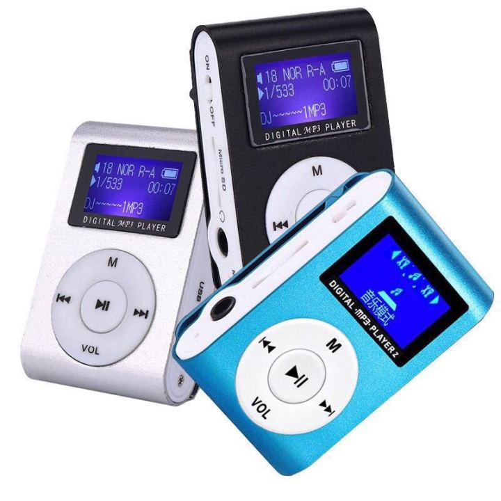 MP3 Player with Screen and Clip, MP3 Player with Screen and Card Slot ...