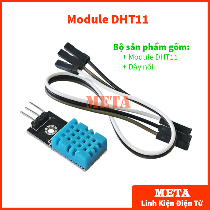 Module DHT11 - Cảm Biến Nhiệt Độ và Độ Ẩm cho Arduino | Lazada.vn