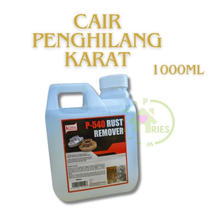 Koya Rust Remover / Rust Cleaner 1000ml/ Liquid to remover Rust P-540 ...