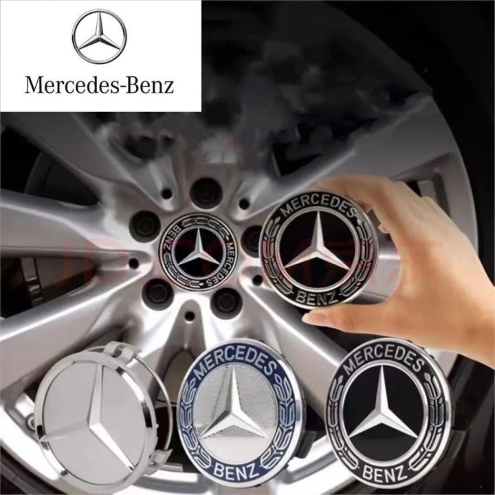 4Pcs 60MM Car Wheel Center Hub Caps Cover Decorate Accessories For ...