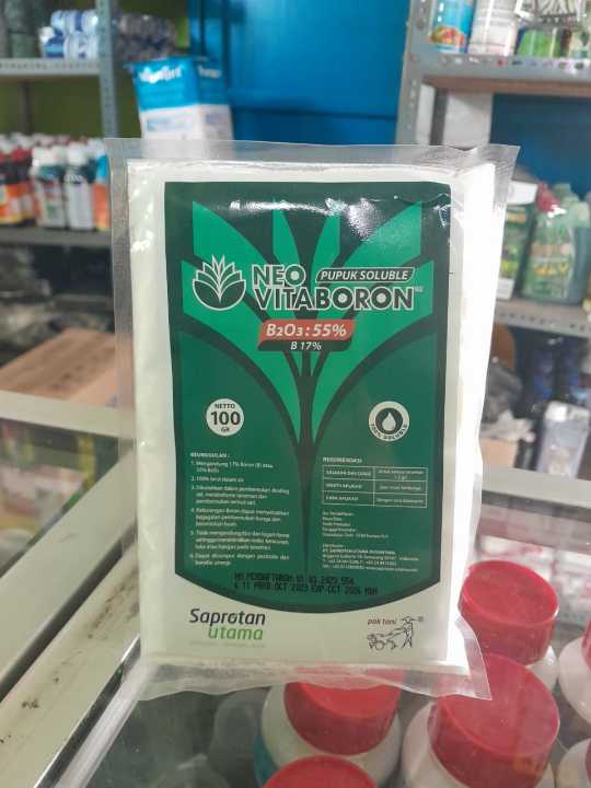 Pupuk Soluble NEO VITABORON Kemasan 100 Gram | Lazada Indonesia