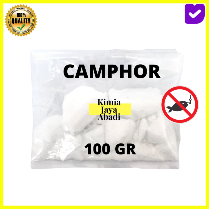 Camphor 100 Gram / Camphora Crystal / Camphor / Kamper | Lazada Indonesia