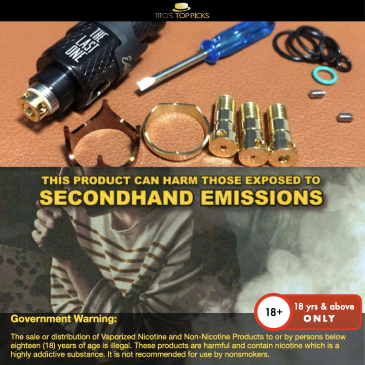 Monarchy Mobb Mini The Last One Style RBA rebuildable ATOMIZER | Lazada PH