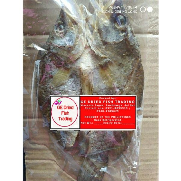 250 Grams Chinese Lapu Daing Dried Fish or Tuyo Good For Resellers and ...